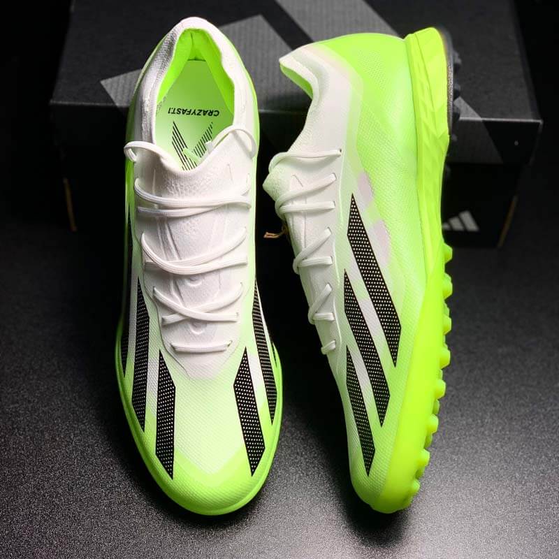 Giày bóng đá cỏ nhân tạo adidas X Crazyfast .1 TF Crazyrush - Xanh/Trắng - IE6632 | Sport9 Việt Nam